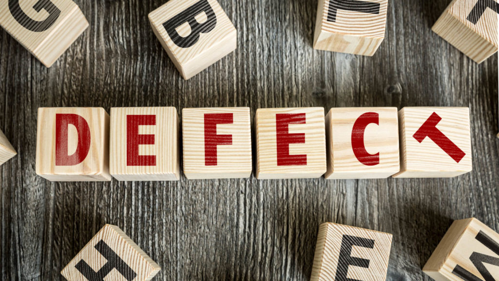 What are the Most Common Defective Products? | Scartelli